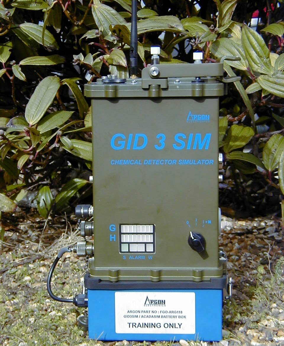GID-3-SIM Chemical Hazard Detection Simulator | CBRNe HazMat training ...