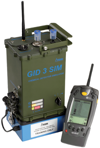 GID-3-SIM Chemical Hazard Detection Simulator | CBRNe HazMat training