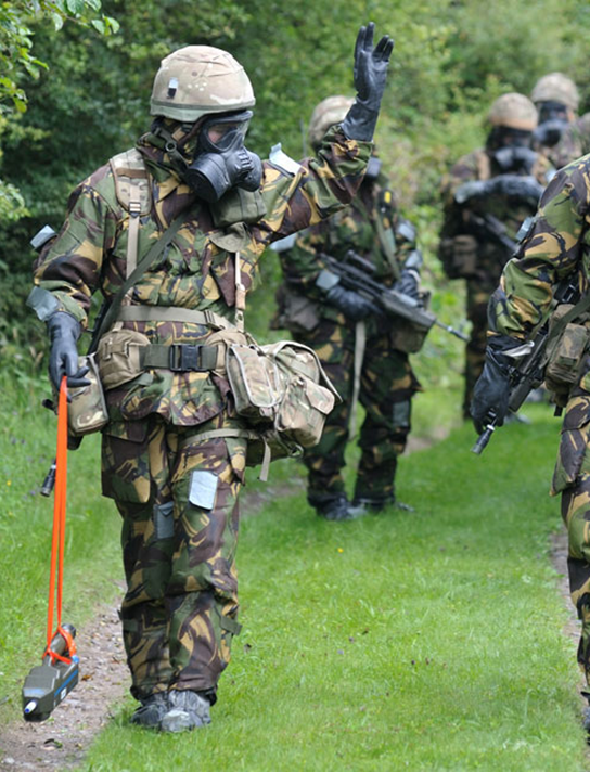 SAAB CBRN Live Training system