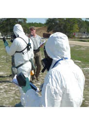 SAAB CBRN Live Training system