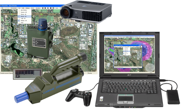 PlumeSIM Wide-Area CBRNe | HazMat Training System | Argon Electronics